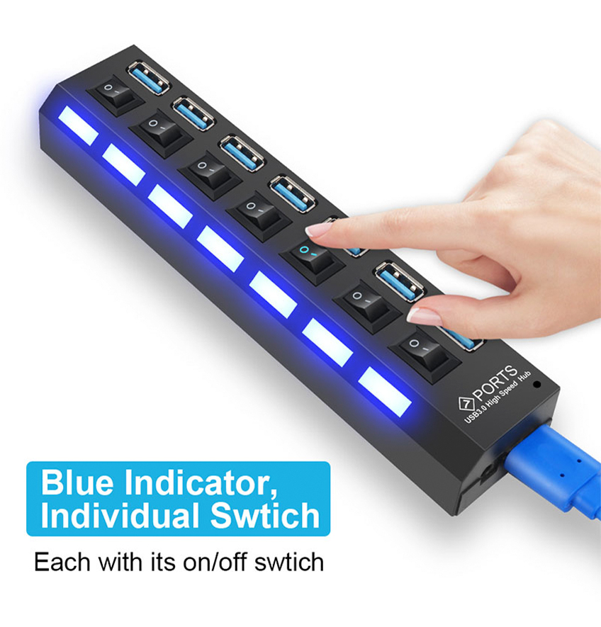 USB 3.0 7 PORT HUB - Nexcom Computers